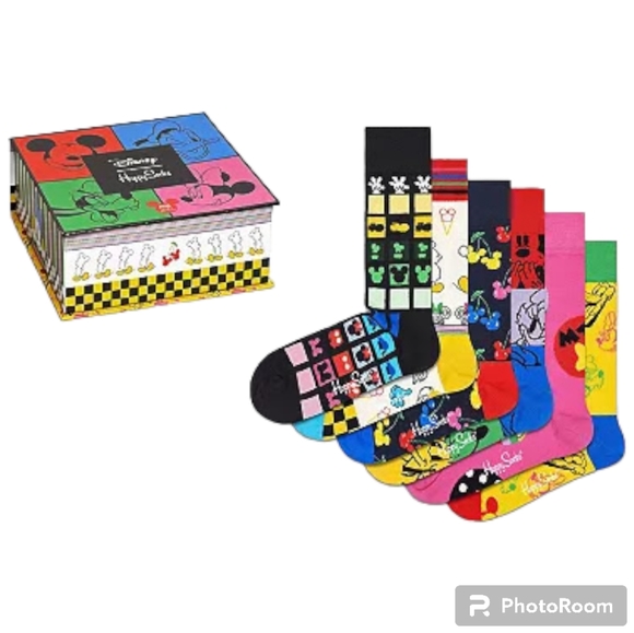 Happy Socks | Underwear & Socks | Disney X Happy Socks Mickey Friends ...